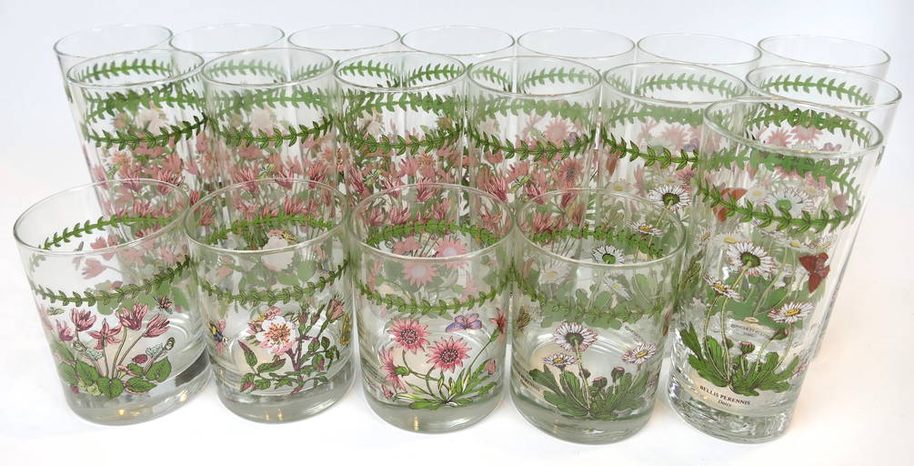 The Botanic Garden Glassware
