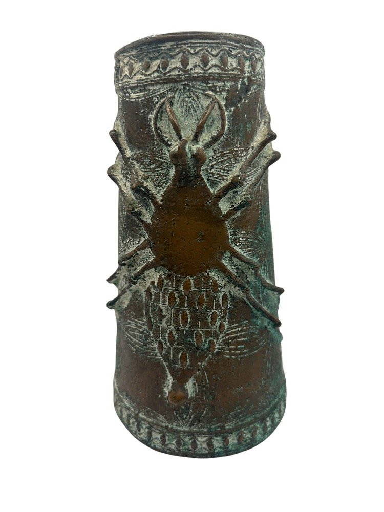 Vintage African Benin Bronze Armlet/cuff (wrist Band) Auction