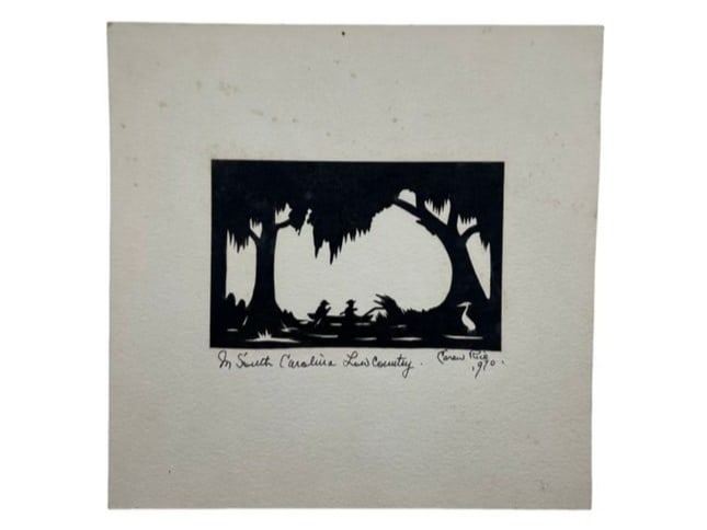 Carew Rice Silhouettes Auction