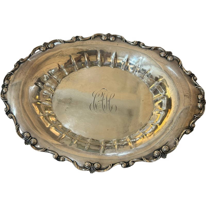 A. Stowell & Co Sterling Silver Serving Dish - 2378 Auction