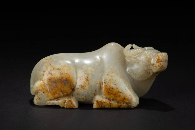 HAN DYNASTY JADE CATTLE (#0207) on Dec 09, 2022 | Walklin Auction Ltd ...
