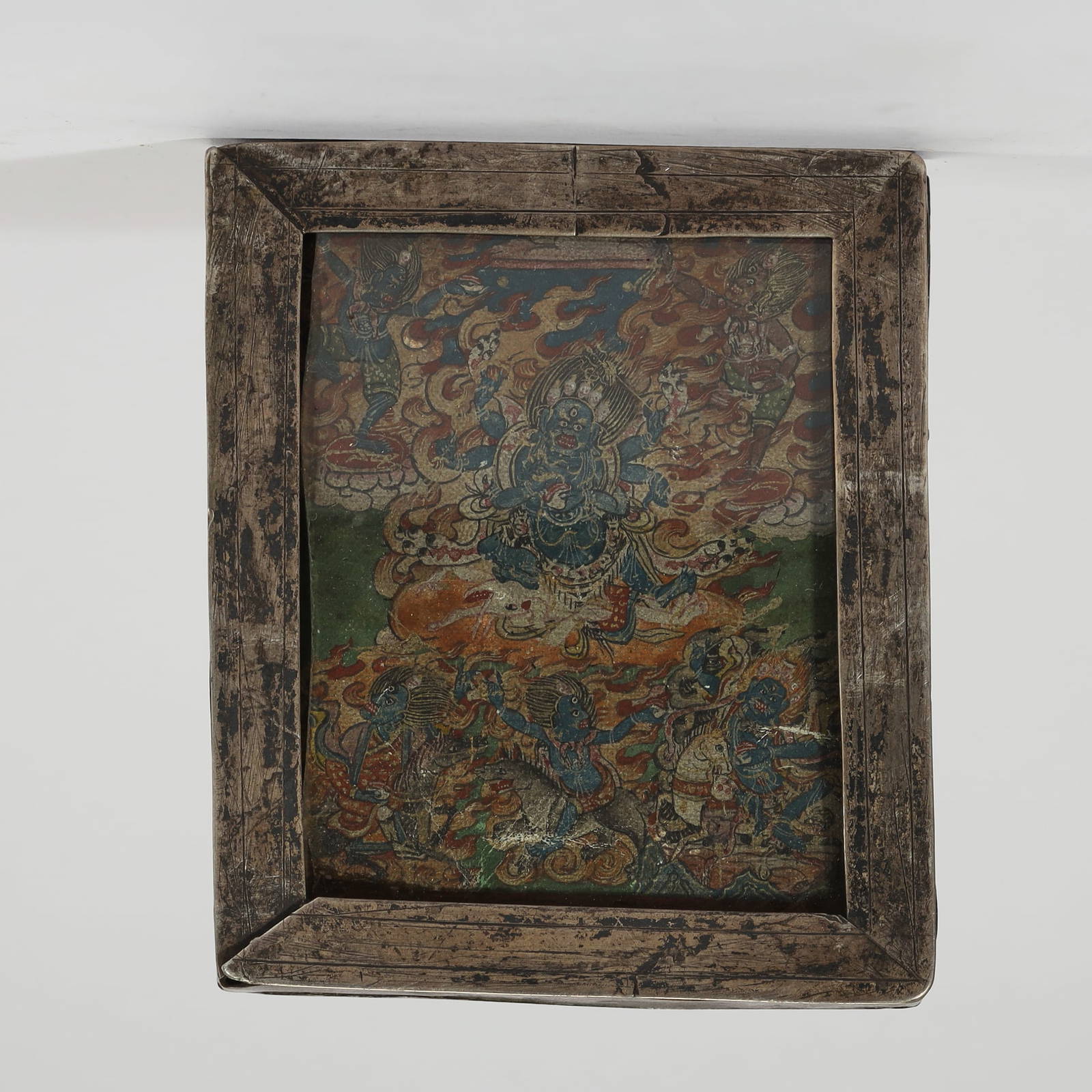 Qing Dynasty Gawu Box Big Black Sky Auction