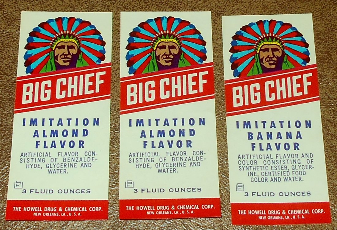 Big Chief Label Lot