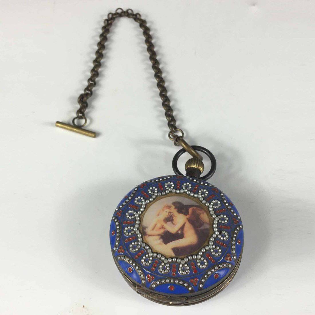 Omega Swiss Imported Pure Copper Movement Mechanical Pocket Watch Auction