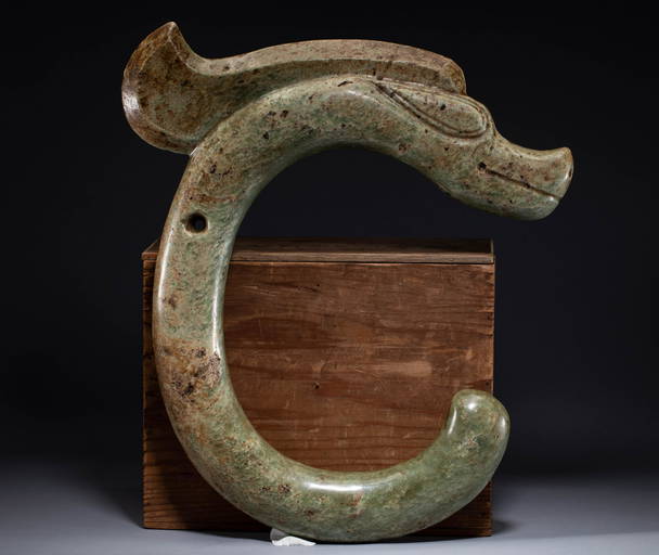 Jade Dragon Of Chinese Red Mountain Culture