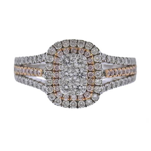 Gregg Ruth 18k Gold Platinum Diamond Ring (#0050) on Jan 11, 2022 ...