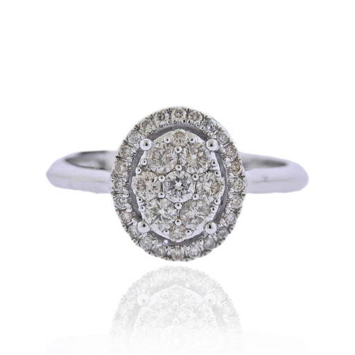 Kallati White Gold Diamond Engagement Ring