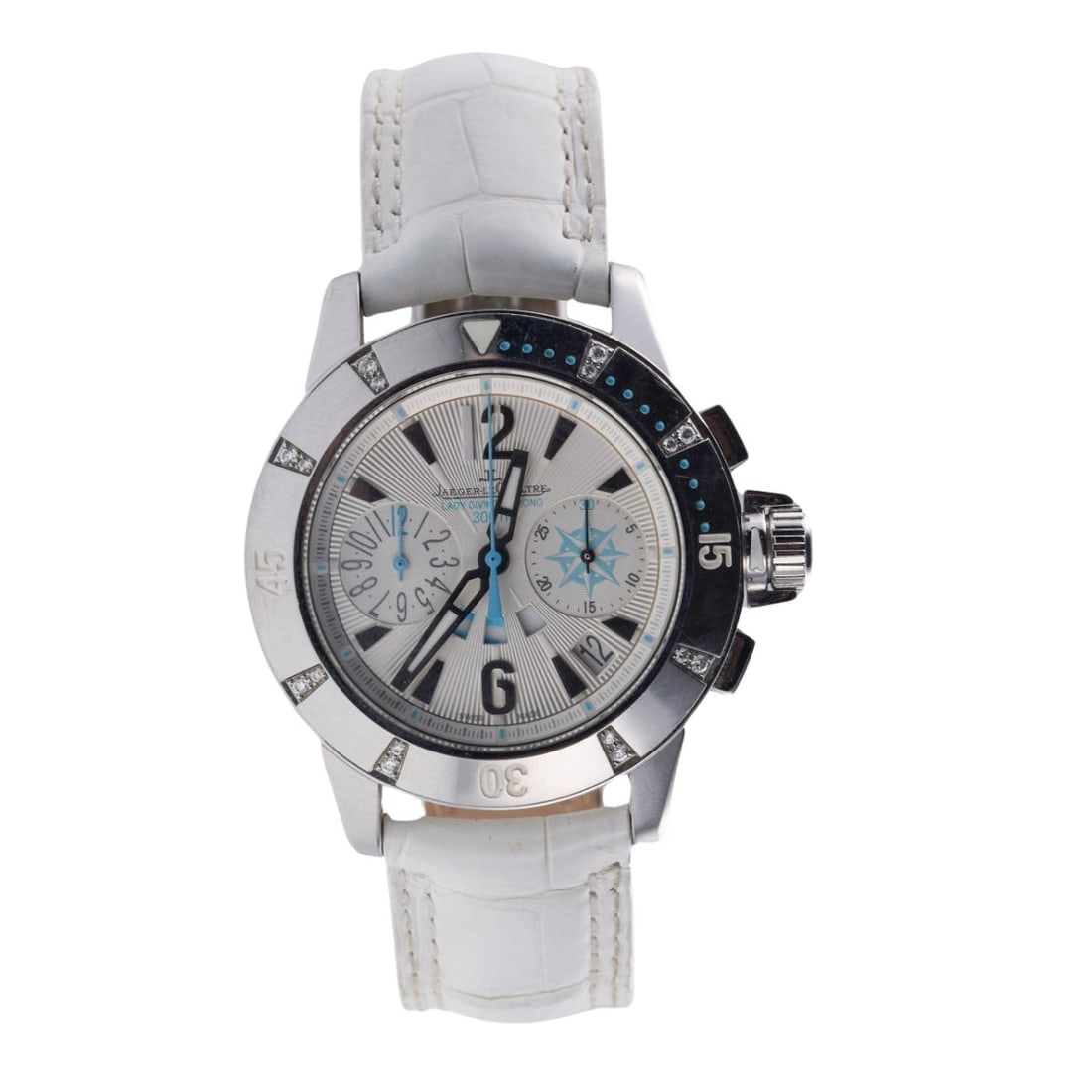 Jaeger Lecoultre Master Compressor Ladies Diving Chronograph 156.8.25 ...