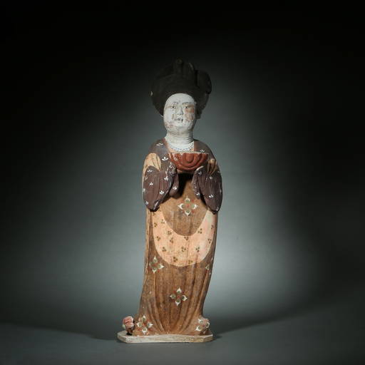 Tang Dynasty,pottery Female Figurine