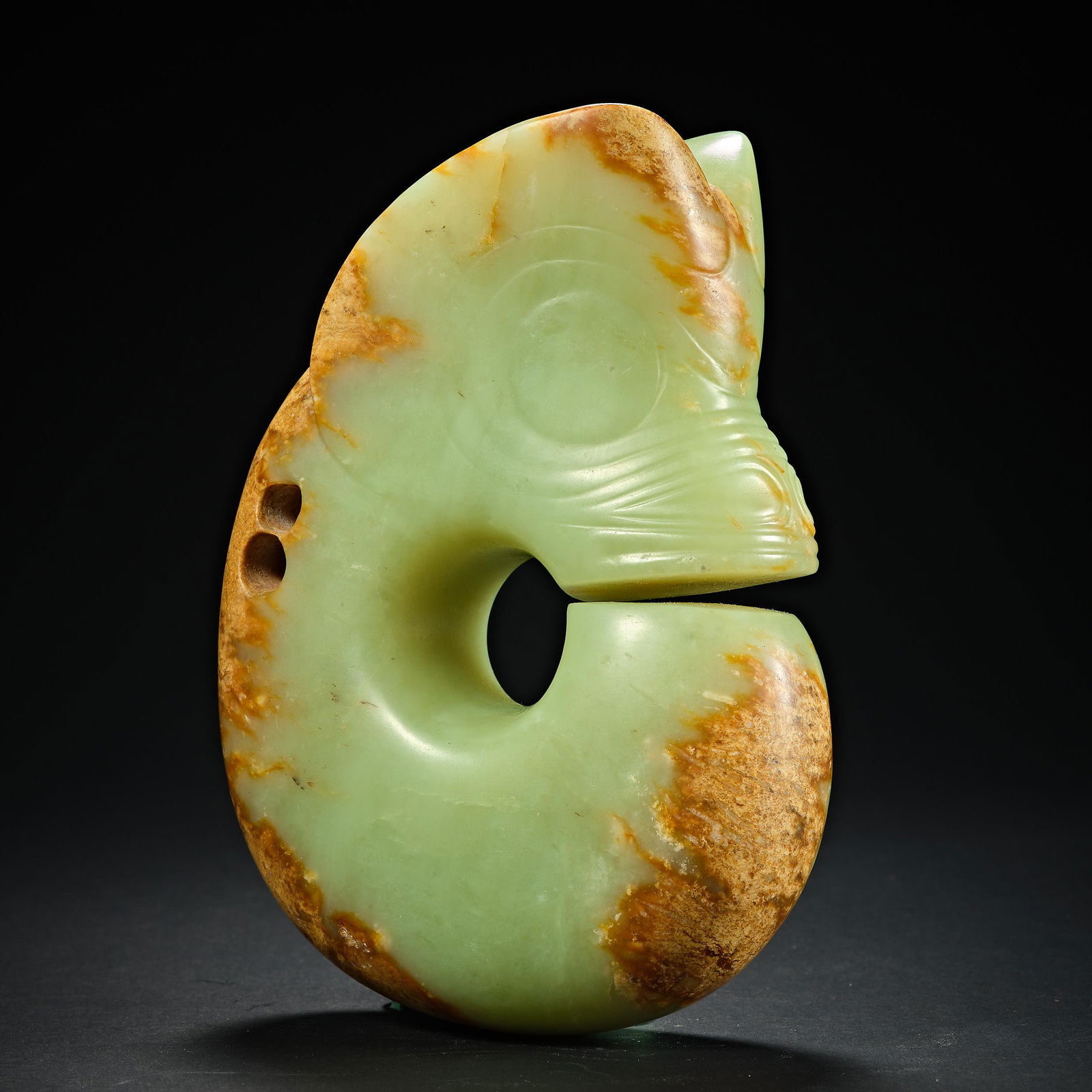 Hongshan Culture Of China,jade Pig Dragon