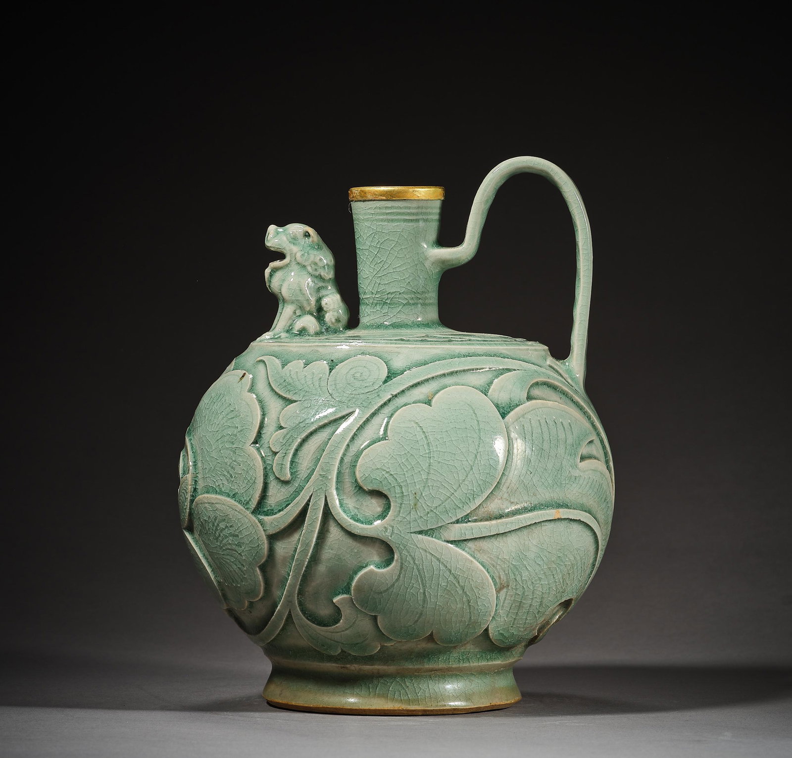 Song Dynasty Of China,yaozhou Ware Carved Pot