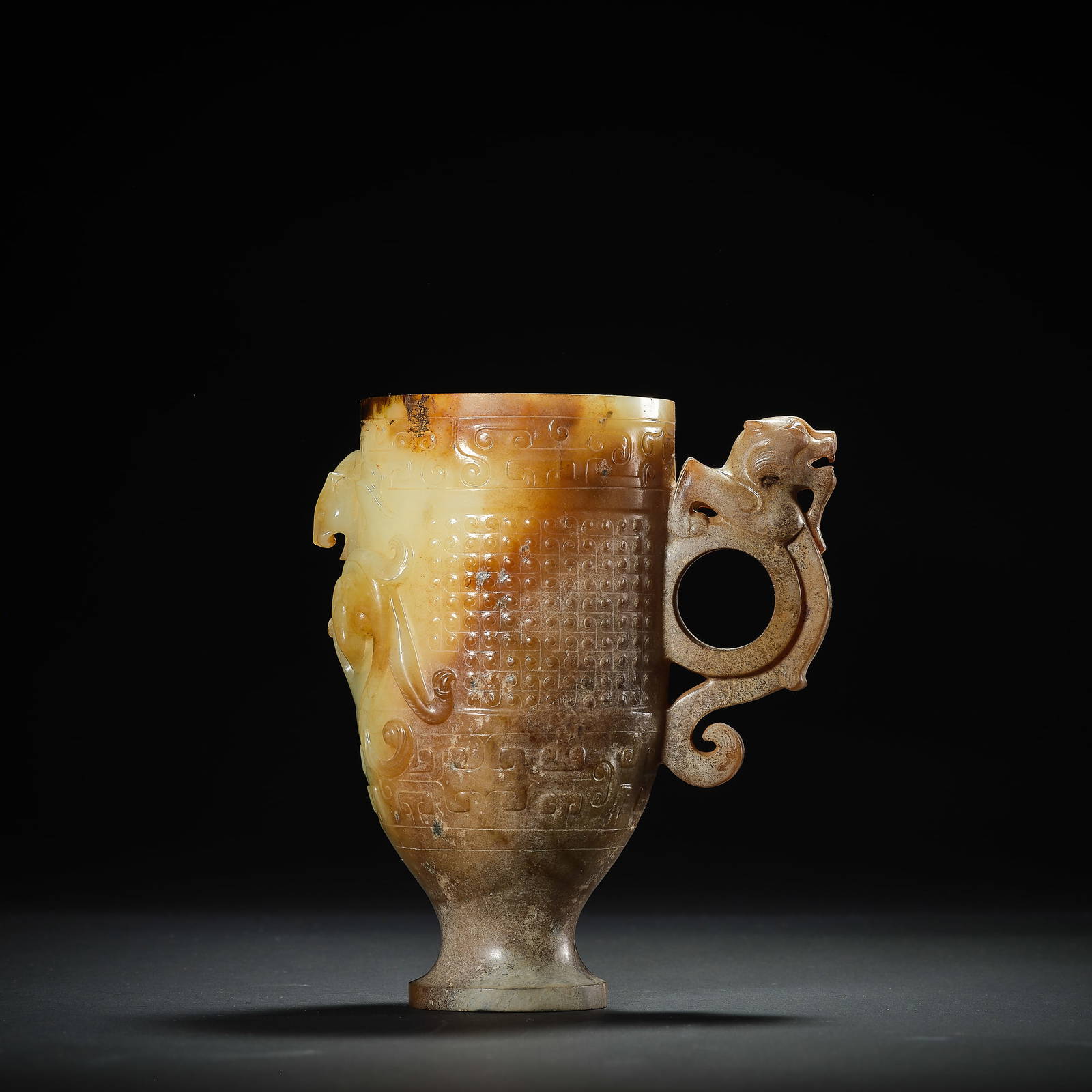 Han Dynasty Of China,hotan Jade Cup Auction