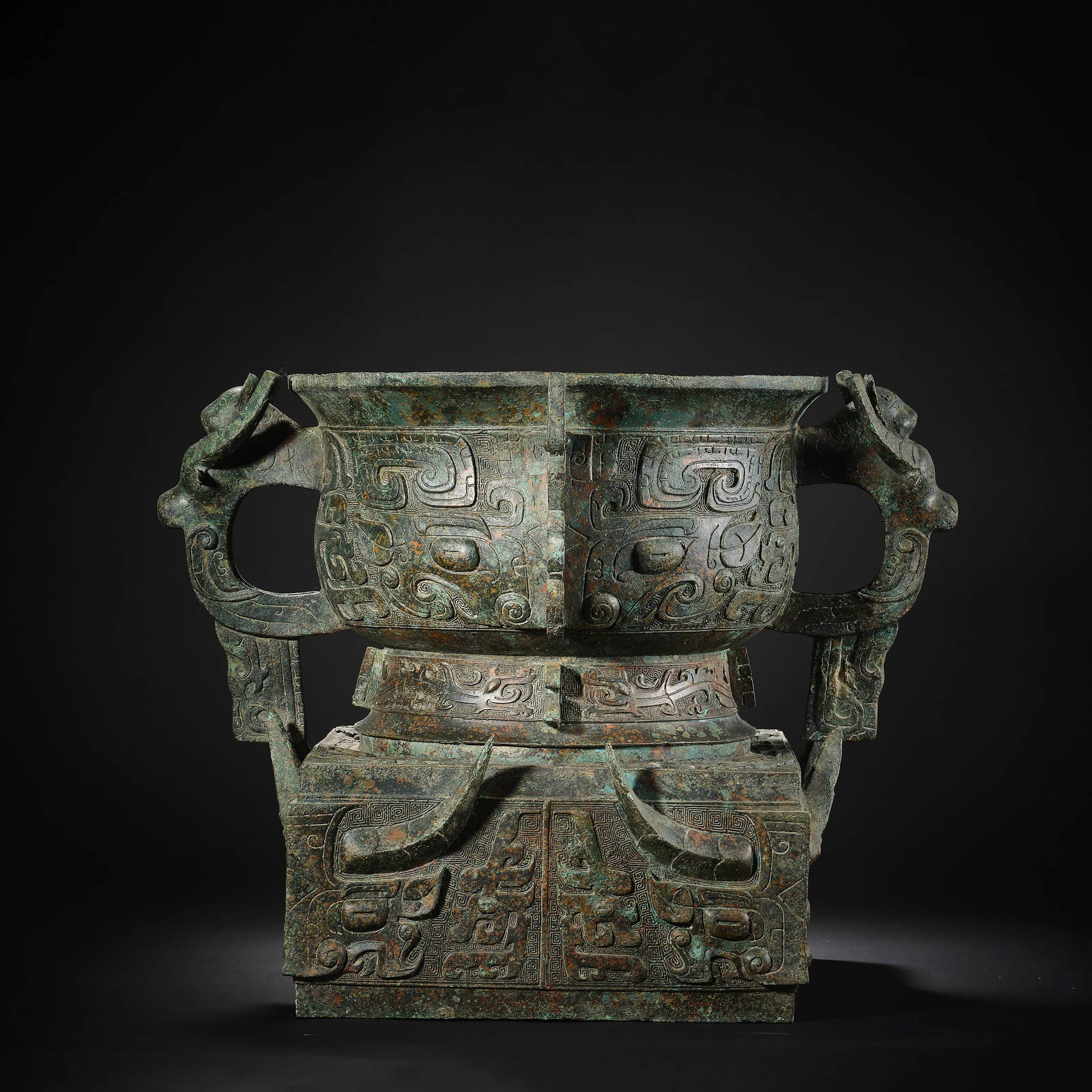Chinese Western Zhou,bronze Gui Auction