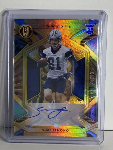 2021 PANINI GOLD STANDARD SIMI FEHOKO AUTO RC #44 / 49 (#0352) on Oct ...