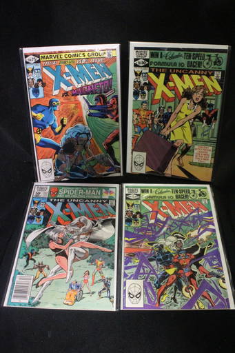 Uncanny X Men #150, 151, 152 & 154 Lot Of 4 Comics