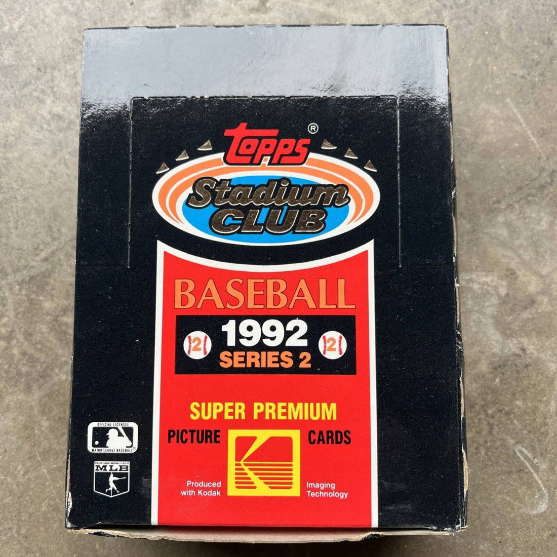 1992 Topps Stadium Club Baseball Series 2 Super Premium Picture Cards ...