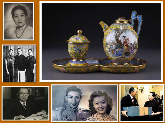 AN ENAMELED BRONZE TEA SET WITH FIGURE MOTIF. - Apr 24, 2022 | Top ...