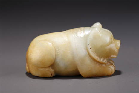 Jade Bear Carving