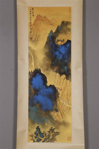 A SPLASH-INK LANDSCAPE PAINTING ON PAPER. (#0100) on May 31, 2022 | Top ...