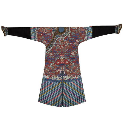 Qing Dynasty Kesi Dragon Robe
