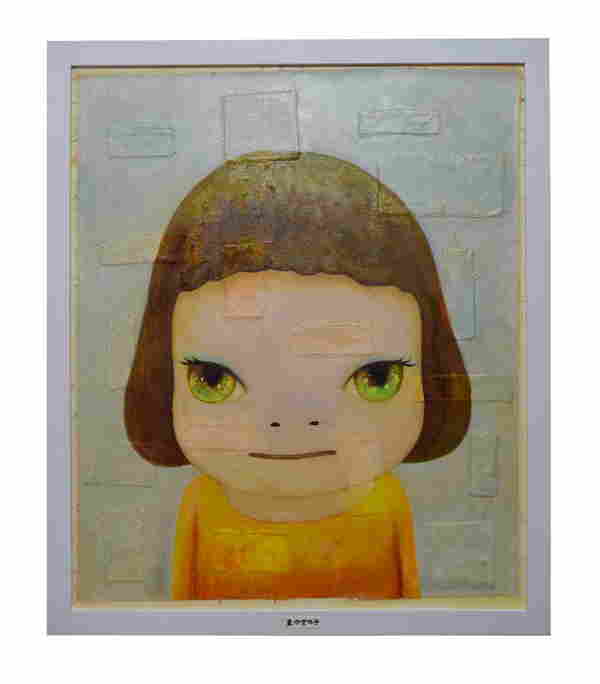 YOSHIMOTO NARA OIL PAINTING ON CANVAS - Jun 11, 2022 | MorningStar eArt ...