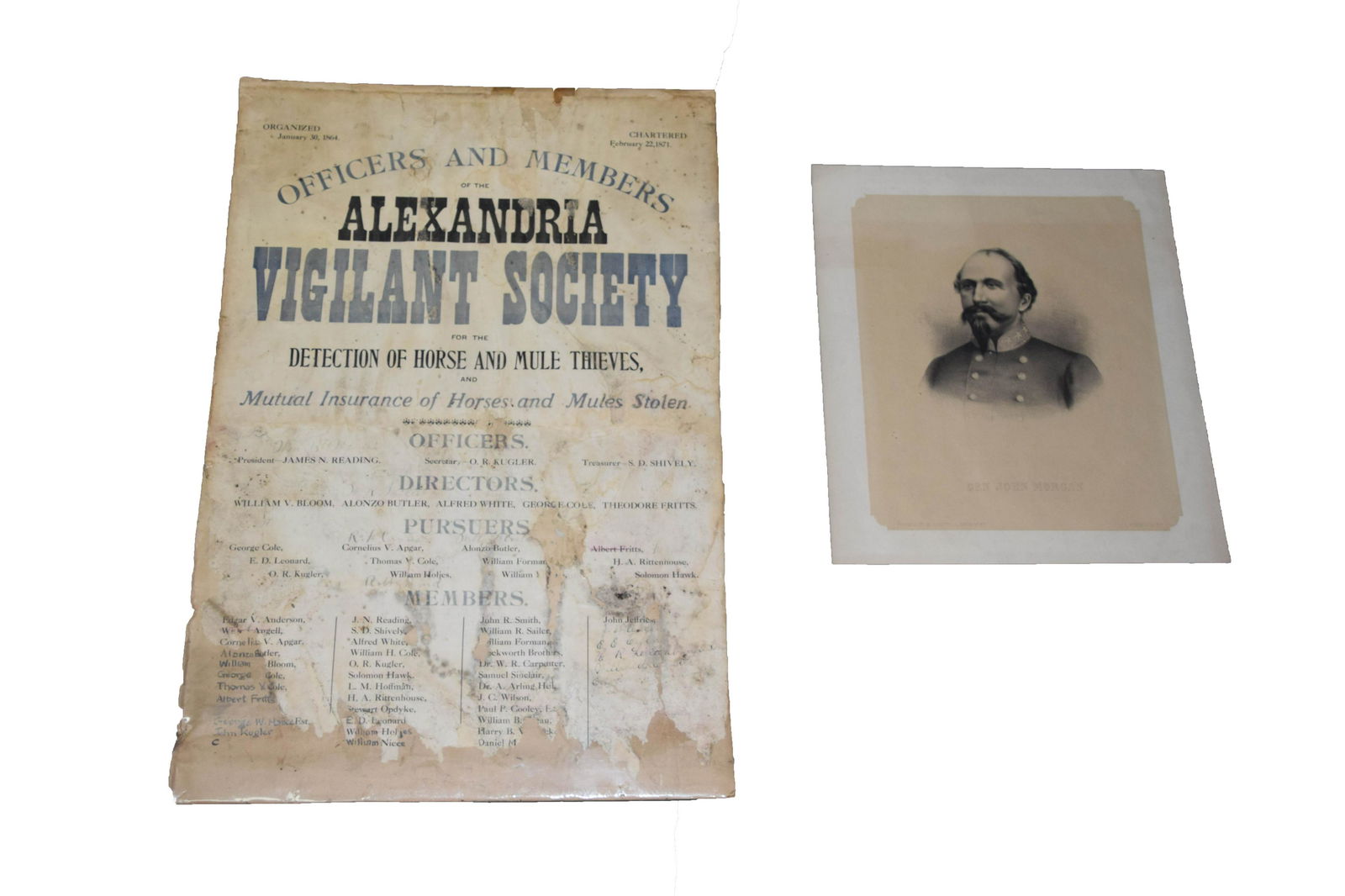 Civil War Print& Broadside Poster Auction