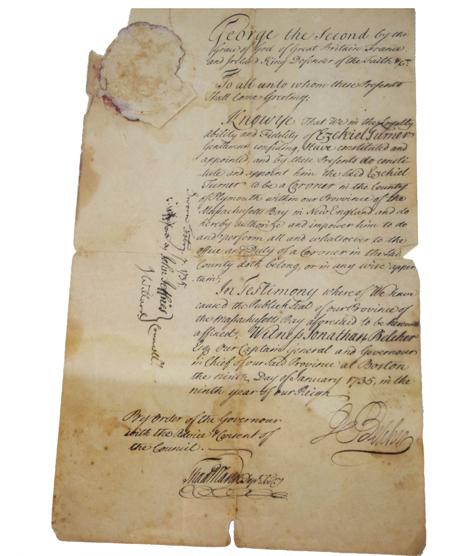 George Ii Commission Auction