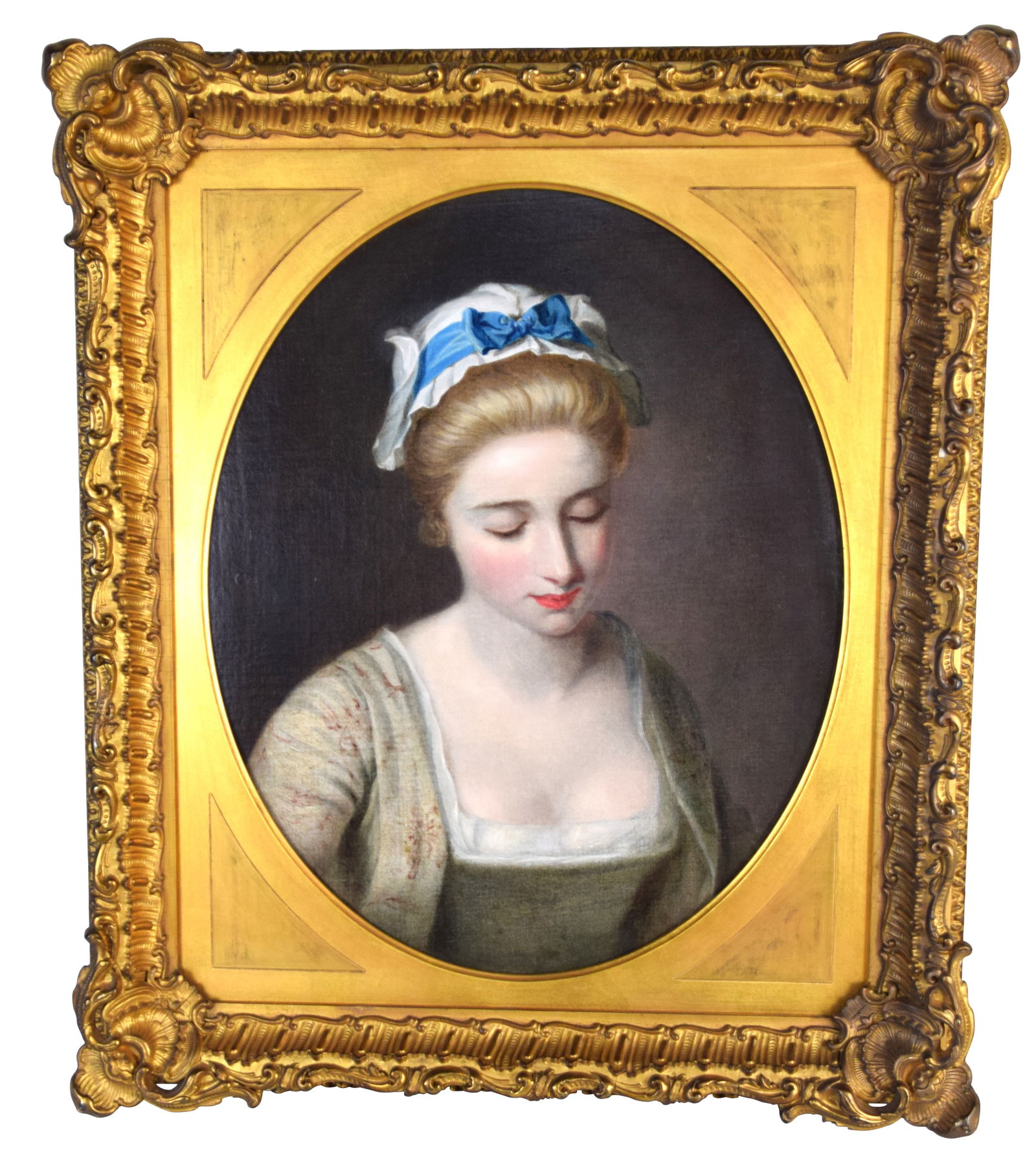 Henry R. Morland Portrait Of A Lady Auction