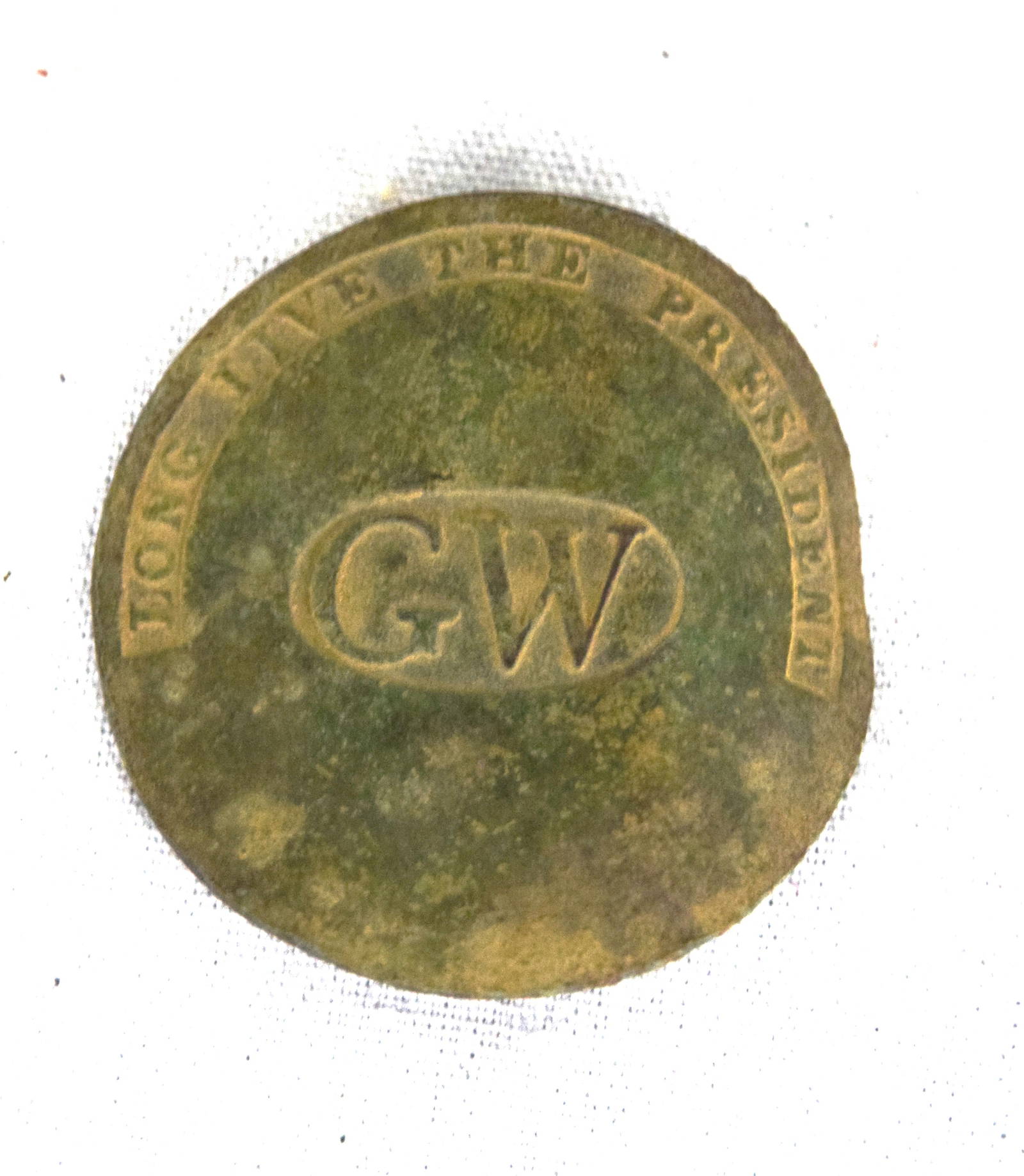 George Washington Inaugural Button Auction
