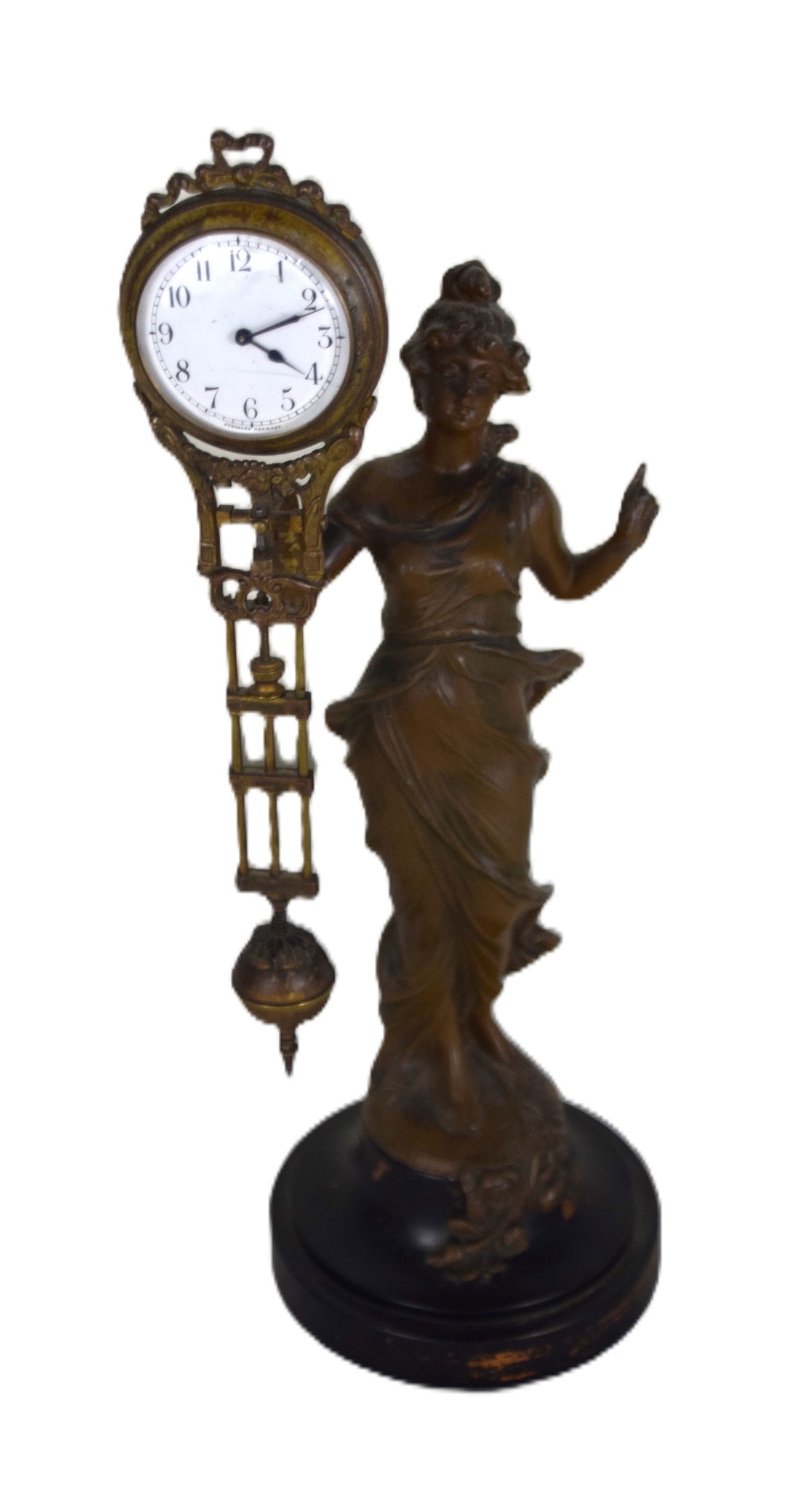 Swinging Arm Clock Auction