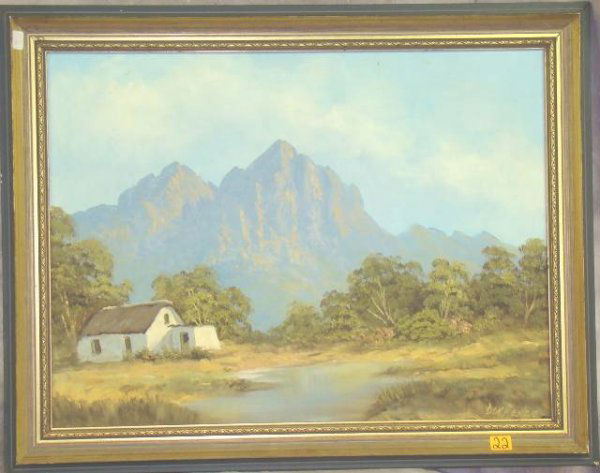 22: BENZIEN, Don OIL PAINTING LANDSCAPE