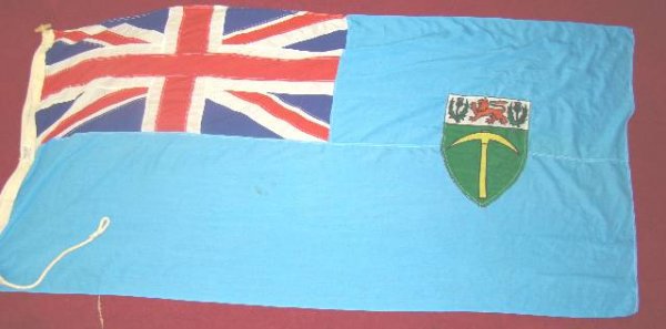 15: VINTAGE ORIGINAL RHODESIAN FLAG (1963-1968)