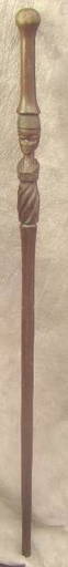 East African Carved Walking Stick, C1950