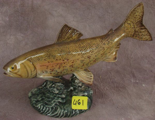 461: BESWICK FISH "GOLDEN TROUT" MODEL NUMBER 1246 - Apr 07, 2008 | Old ...
