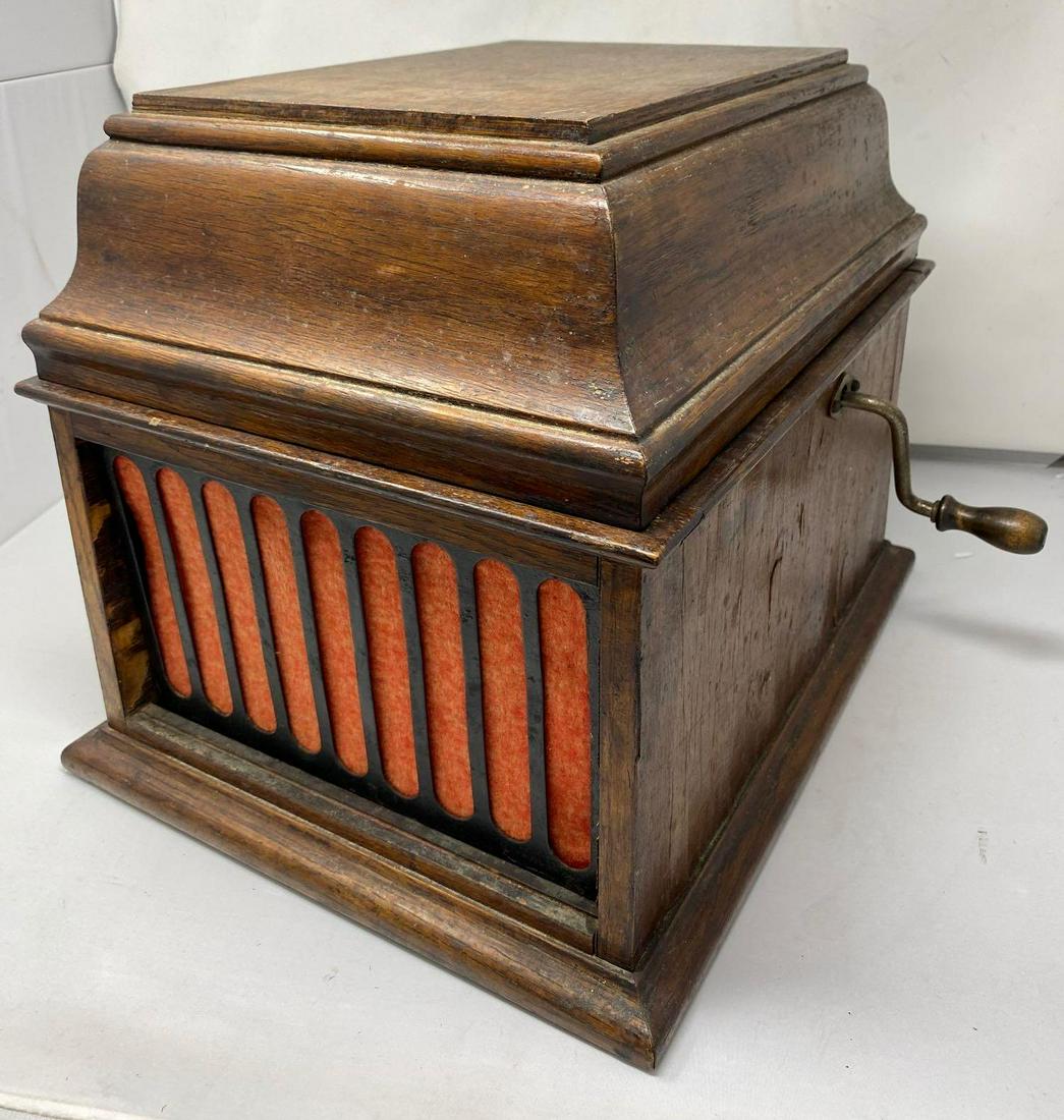 Edison Victrola Amberola Cylinder Player Cabinet (#0049) on Dec 01 ...