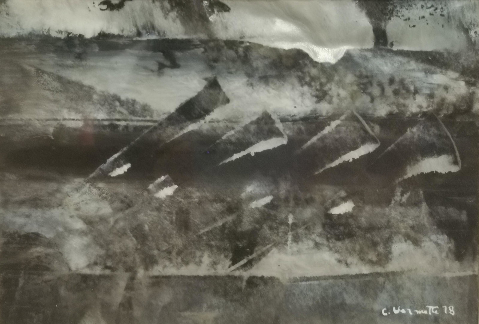 Vermette, Claude (1930-2006) Abstraction (1978) - Jun 14, 2022 | P&R ...