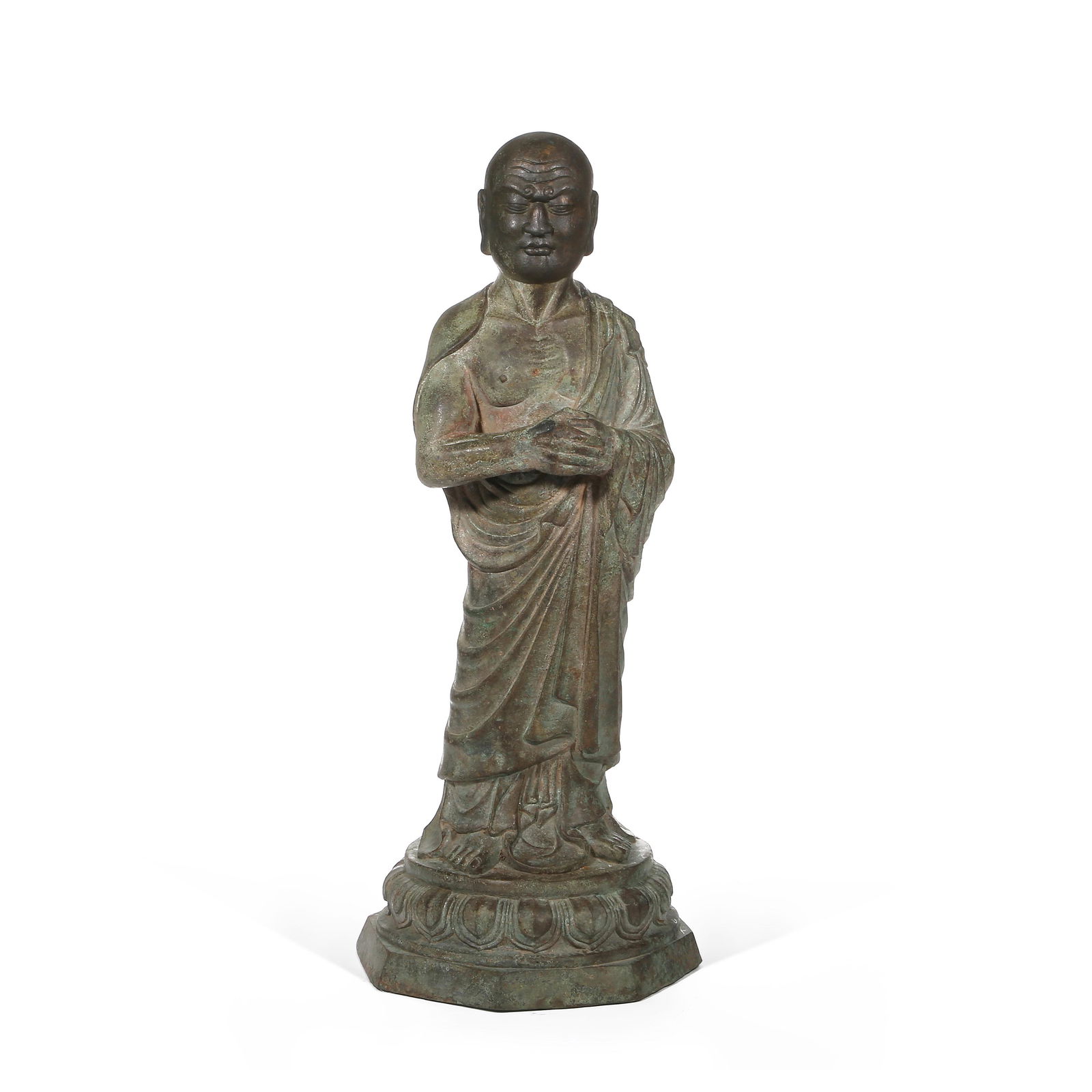 Mi ng Dynasty of China,Bronze Arhat Statue (#0095) on Jul 19, 2022 ...