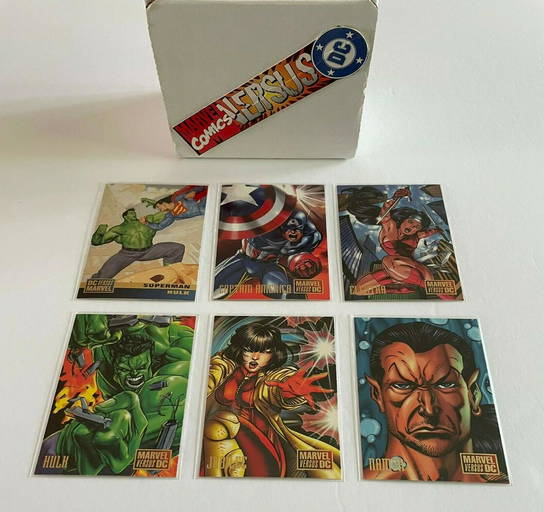 DC vs Marvel Trading Cards 100 Set 1995 (#1099) on Jun 11, 2022 ...