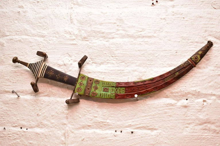 Vintage Rare African Dagger Knife Authentic Original