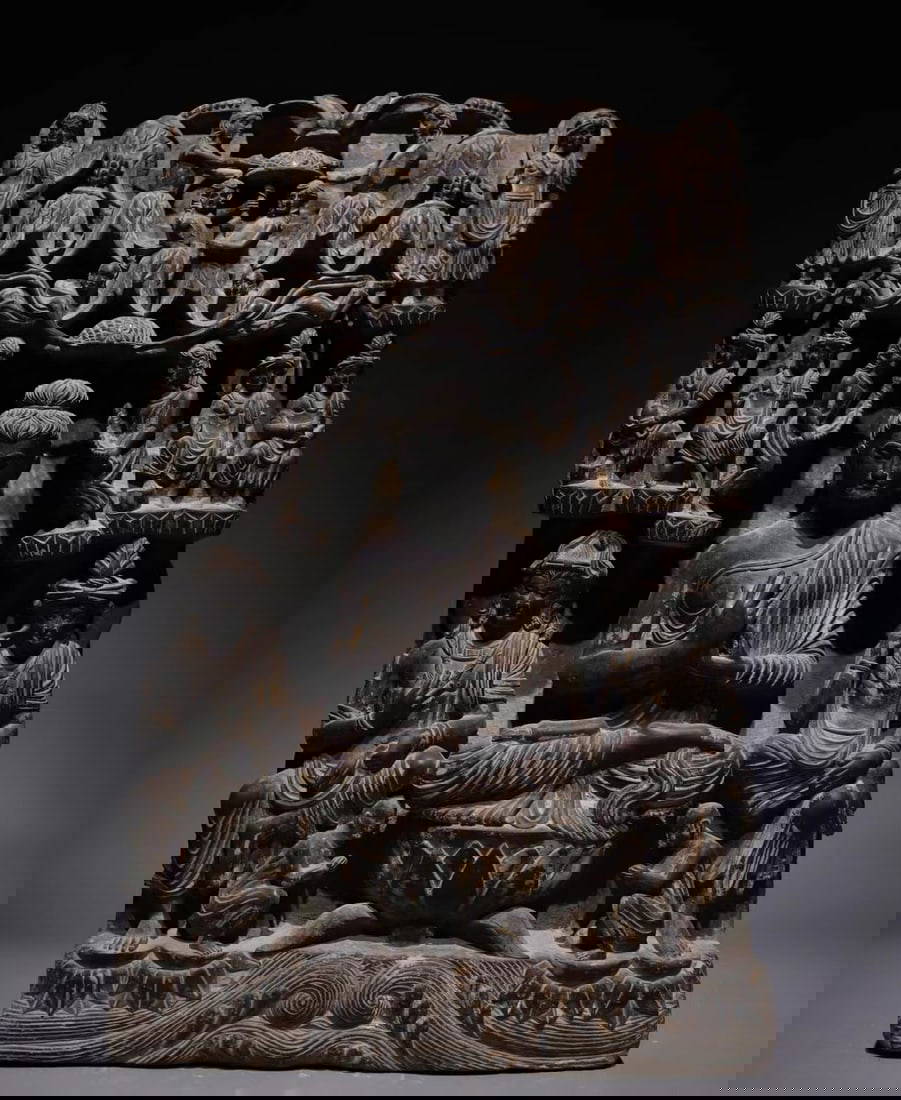 Katayan Gandhara Art Buddha Statue Auction