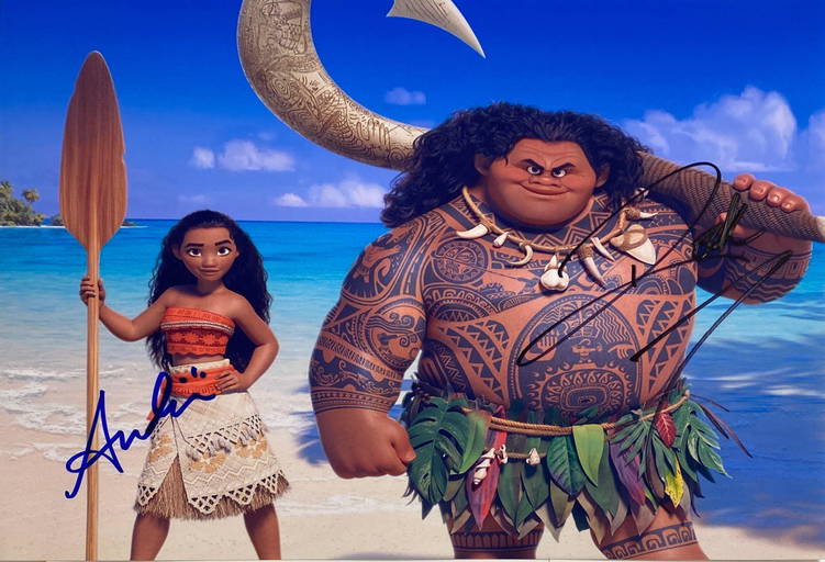 Autograph Signed Moana Photo - Nov 30, 2021 | KCC Treasure Hunt in ...
