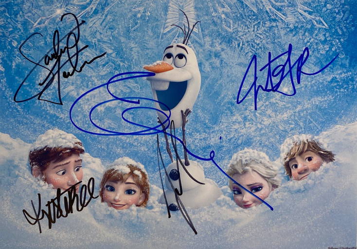 Autograph Signed Frozen Photo - Nov 30, 2021 | KCC Treasure Hunt in ...