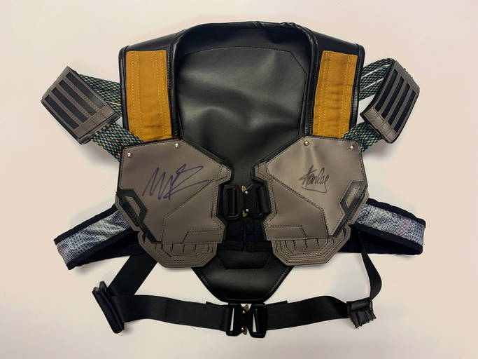 Signed Michael B Jordan Chest Accessory