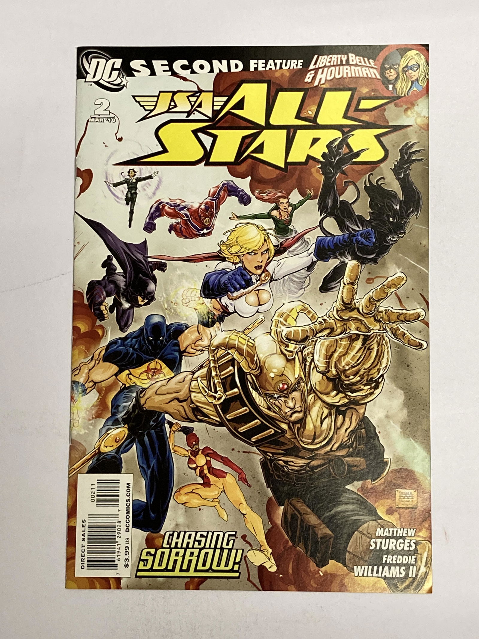 Jsa All Stars #2 Dc Vintage Comic Book