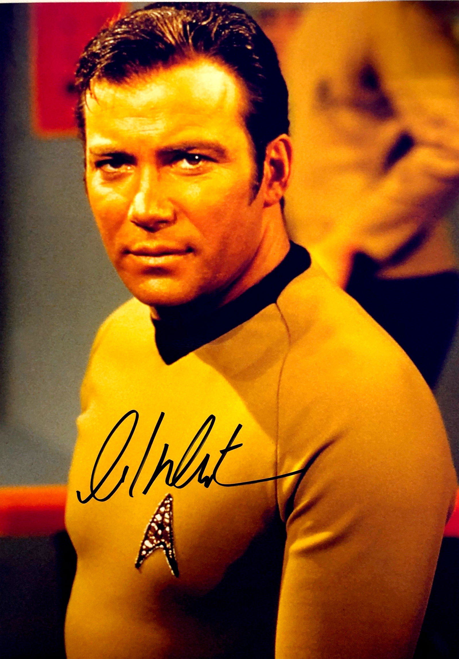 William Shatner Autograph Signed Star Trek Photo (#46336) on Dec 10 ...