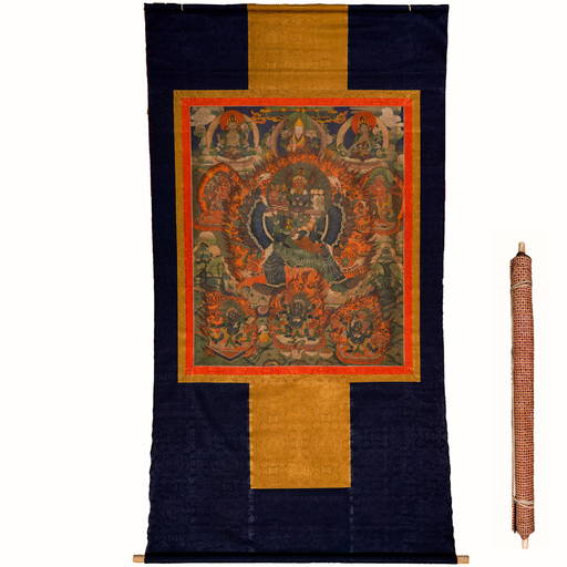 Qing Dynasty Vajra Master Thangka