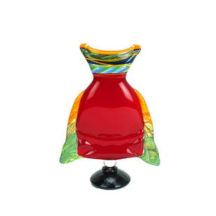 Peter Secrest, Two Art Glass Vases