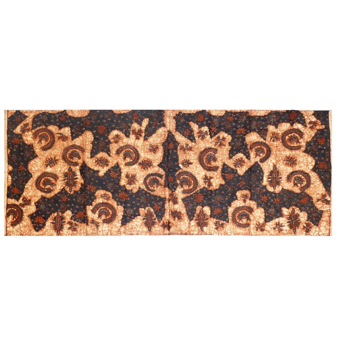 Circa 1980's Indonesian Batik Cloth Auction