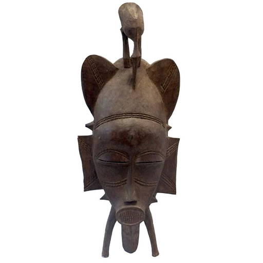 African (senufo People) Carved Mask