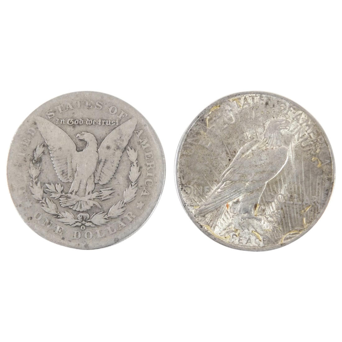 Two Silver Dollars Auction